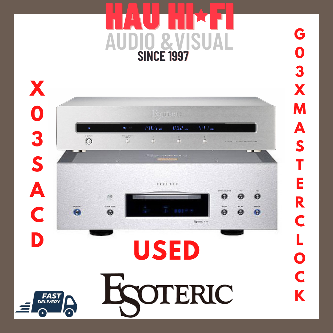 Esoteric X-03 SACD Player & G-03X Master Clock Made In Japan | Lazada