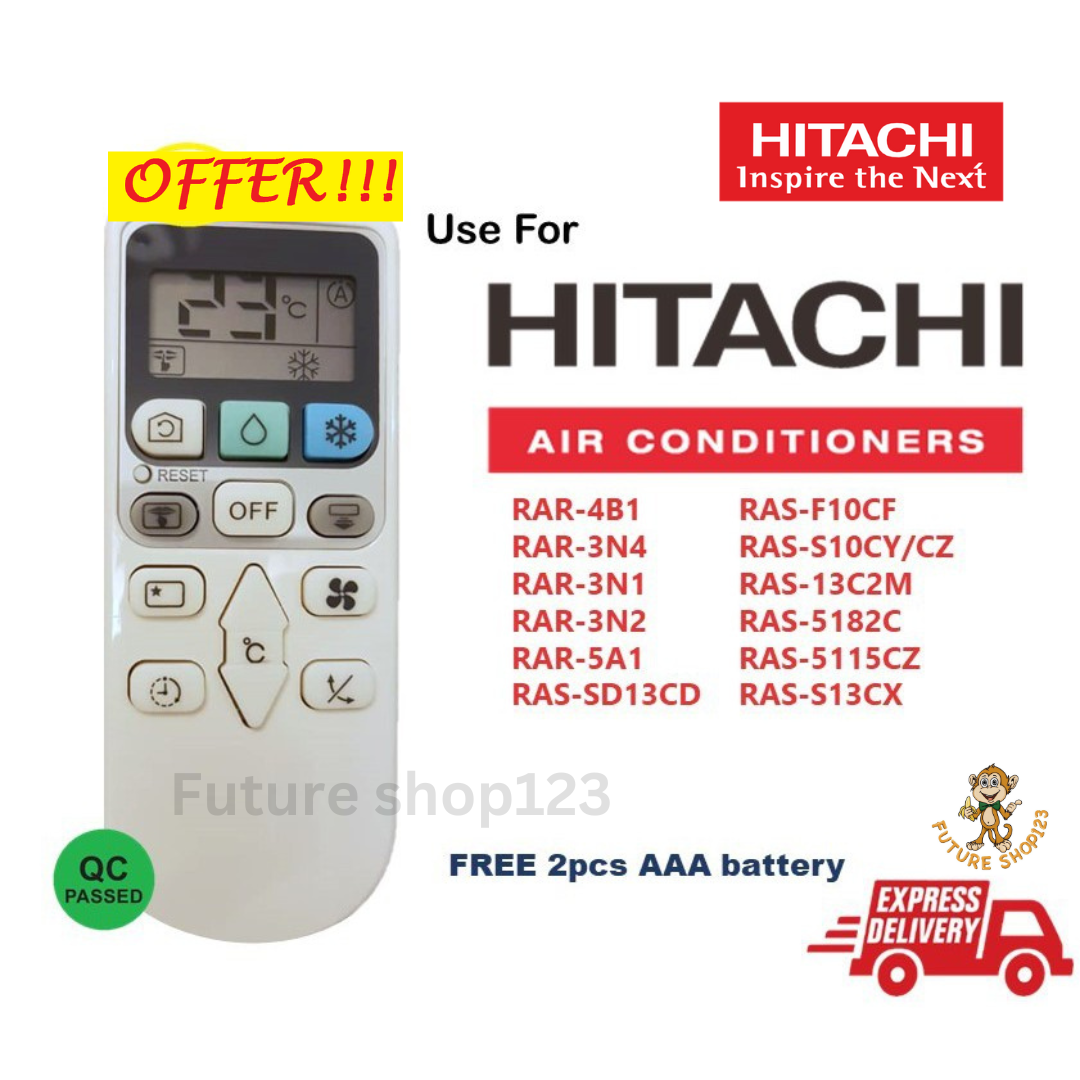 HITACHI Air Conditioner Remote Control with Free Battery | Lazada