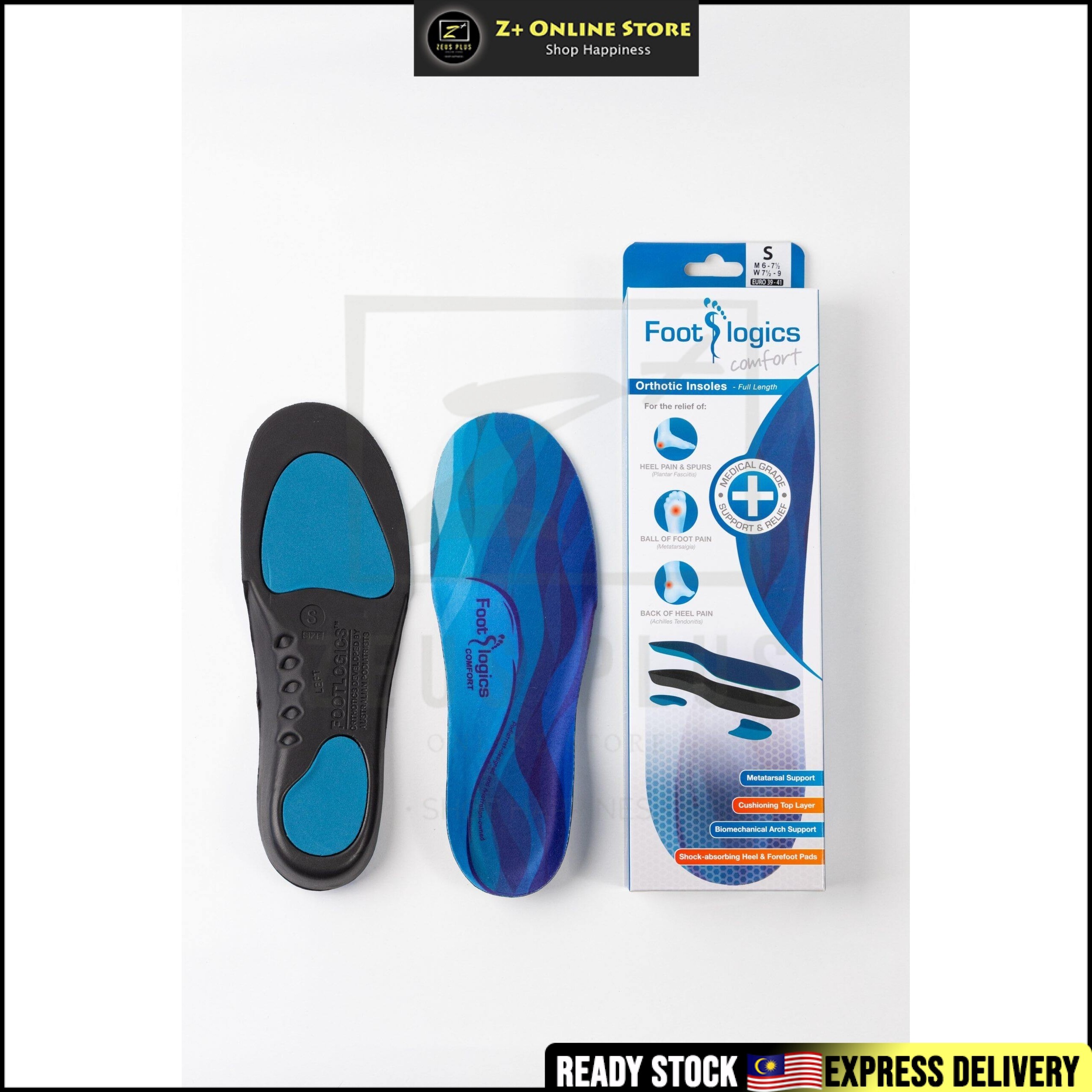 [Australia] Footlogics COMFORT Orthotic Insole Full length for Jogger ...
