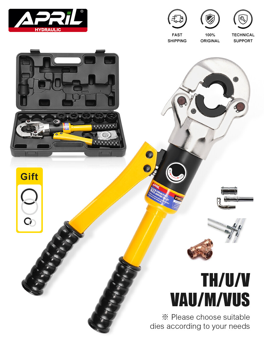 New April Hydraulic Copper GC-1632 Pipe Pressing Tool Aluminum Pipe ...