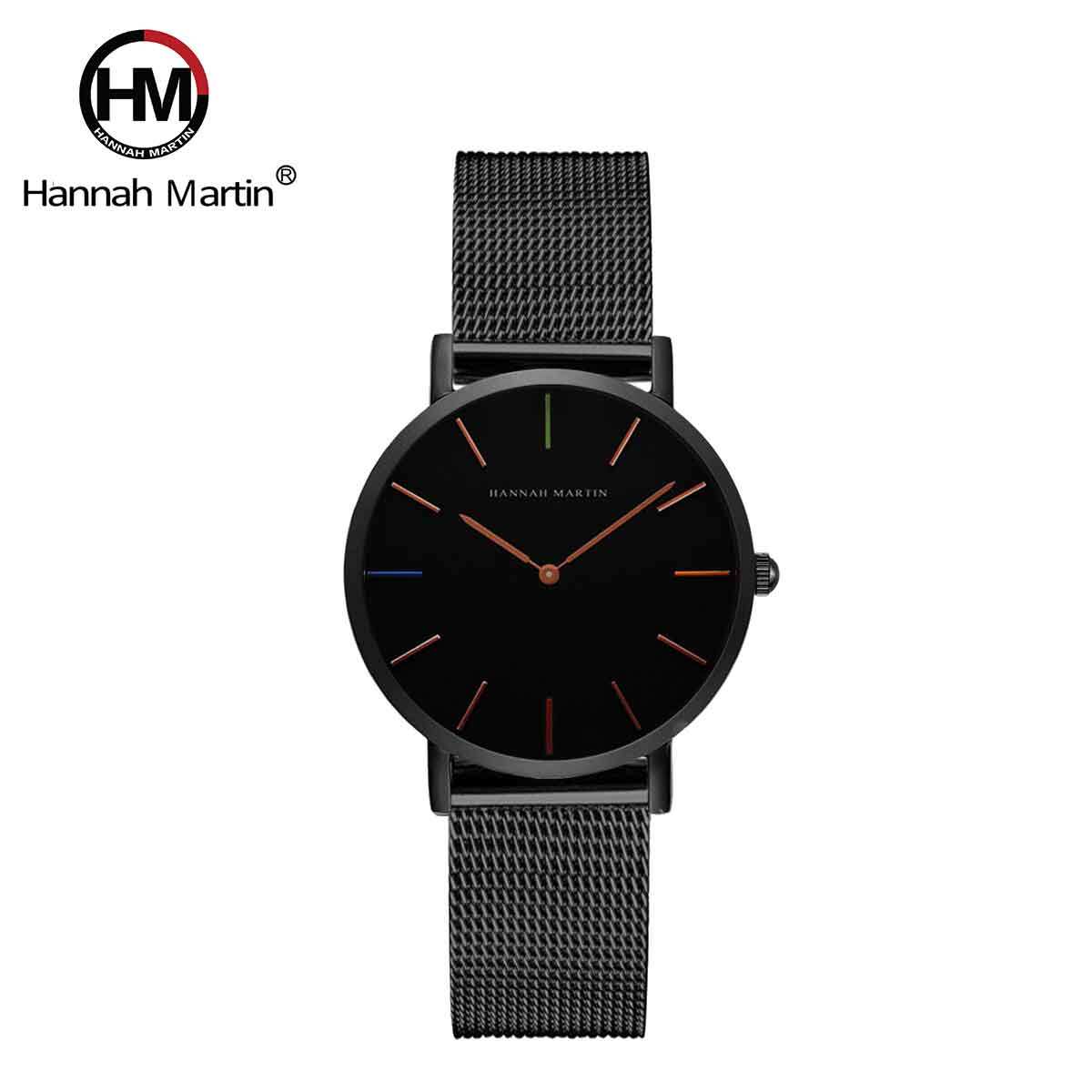 Hannah Martin Hue in Black Men Quartz Watch | Lazada