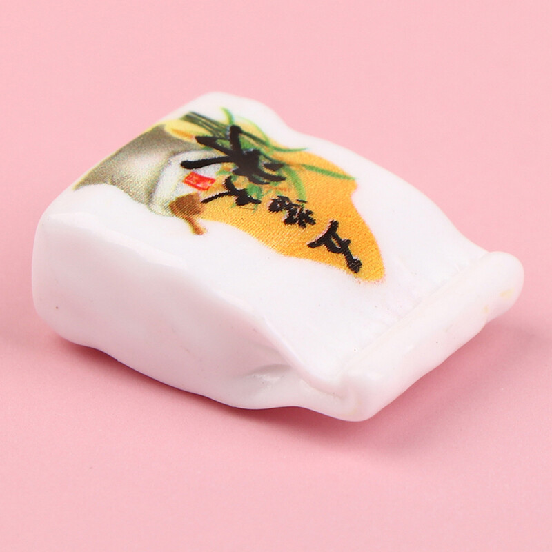 WXGR 10ชิ้นถุงแป้งถุงข้าวรุ่นบ้านตุ๊กตาอุปกรณ์1:12จิ๋วตุ๊กตา - wxgrm - ThaiPick