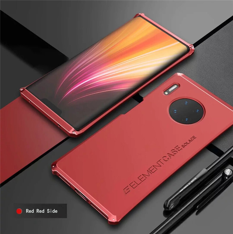สำหรับHuawei Mate 30 Pro CaseโลหะอลูมิเนียมCase Perfectรู้สึกหรูหราHard ...