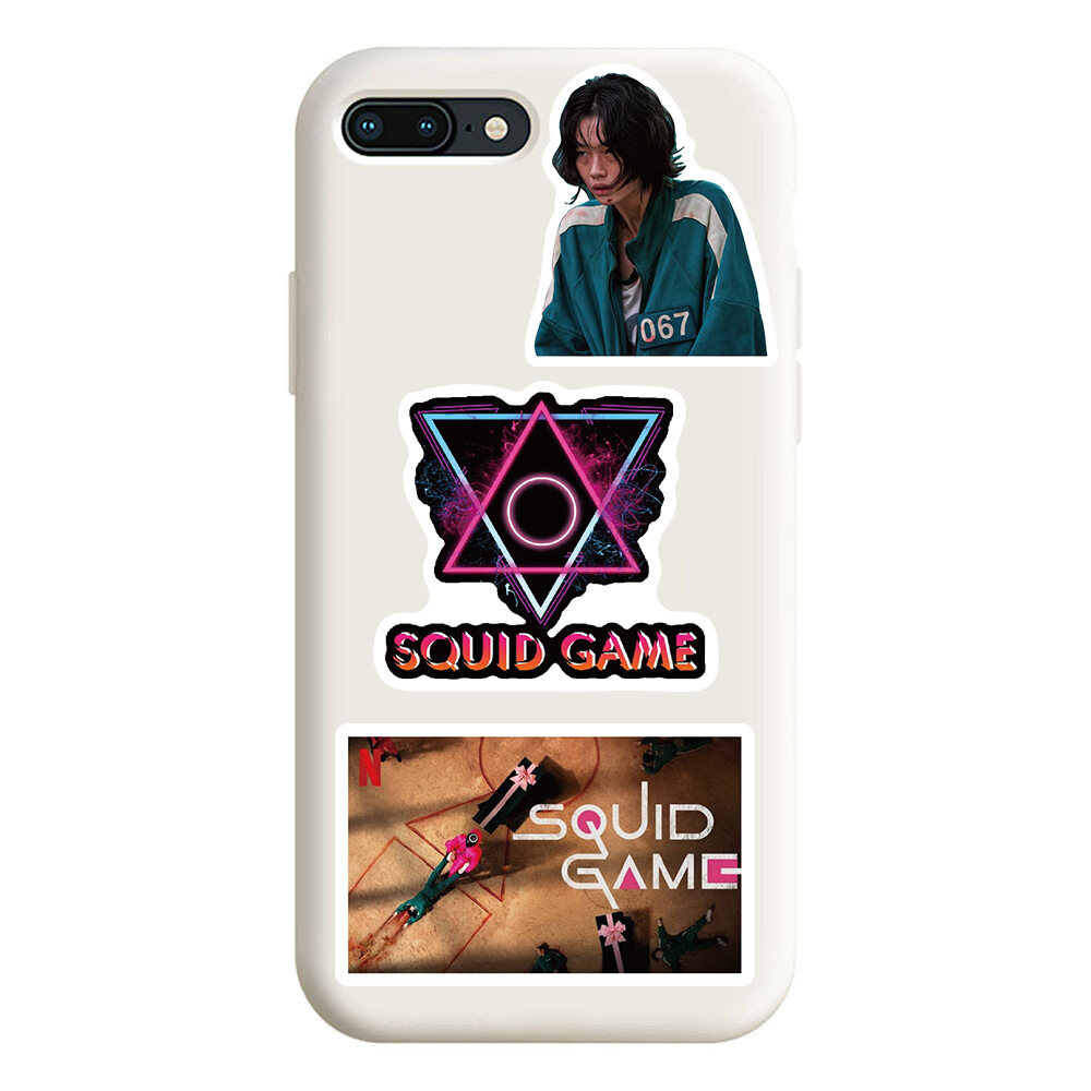 ELALA Squid Game Round Six Graffiti Stickers For Notebook Motorcycle ...