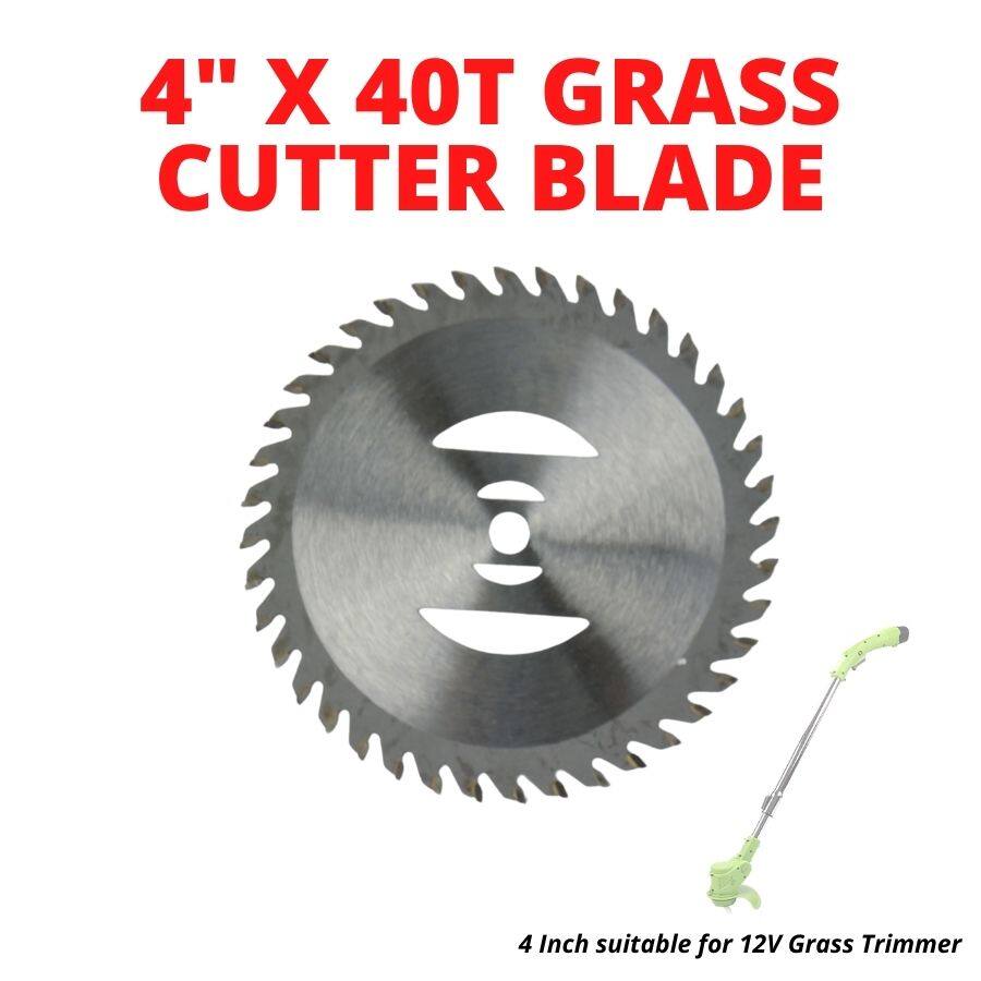 4" 40 Teeth Circular Metal Blade Grass Trimmer Blades Replacement Lawn ...