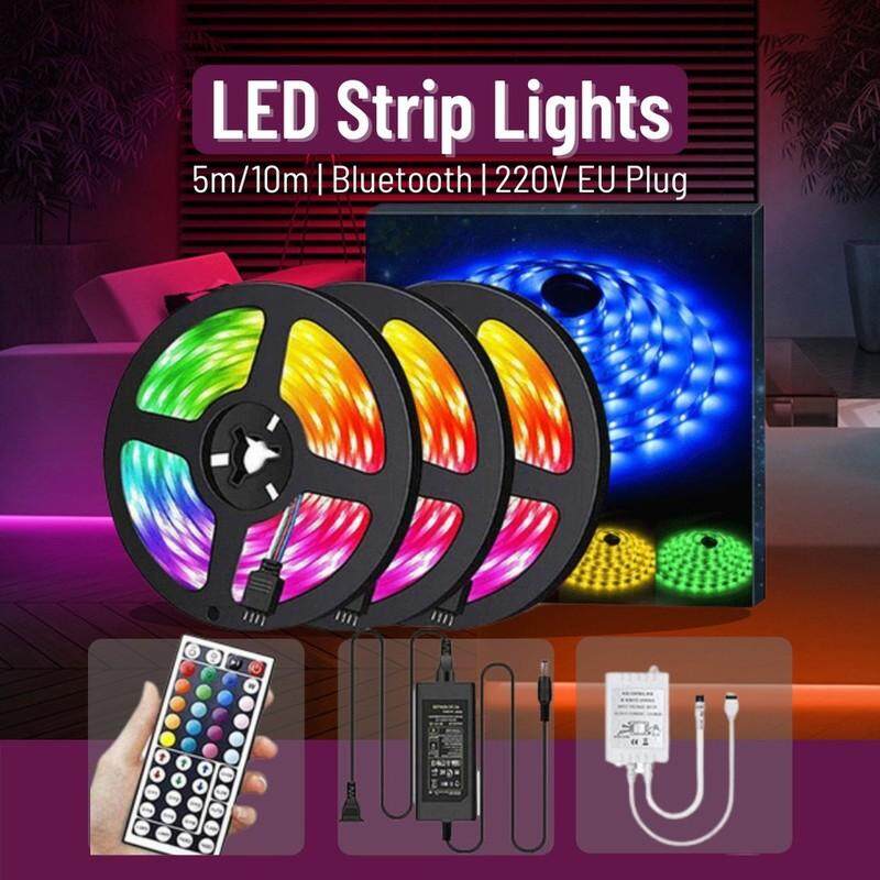 ไฟแบล็คไลท์ LED 5M 10M 15M 20M USB,แถบไฟแบคไลท์สำหรับทีวีเปลี่ยนสีได้สี ...
