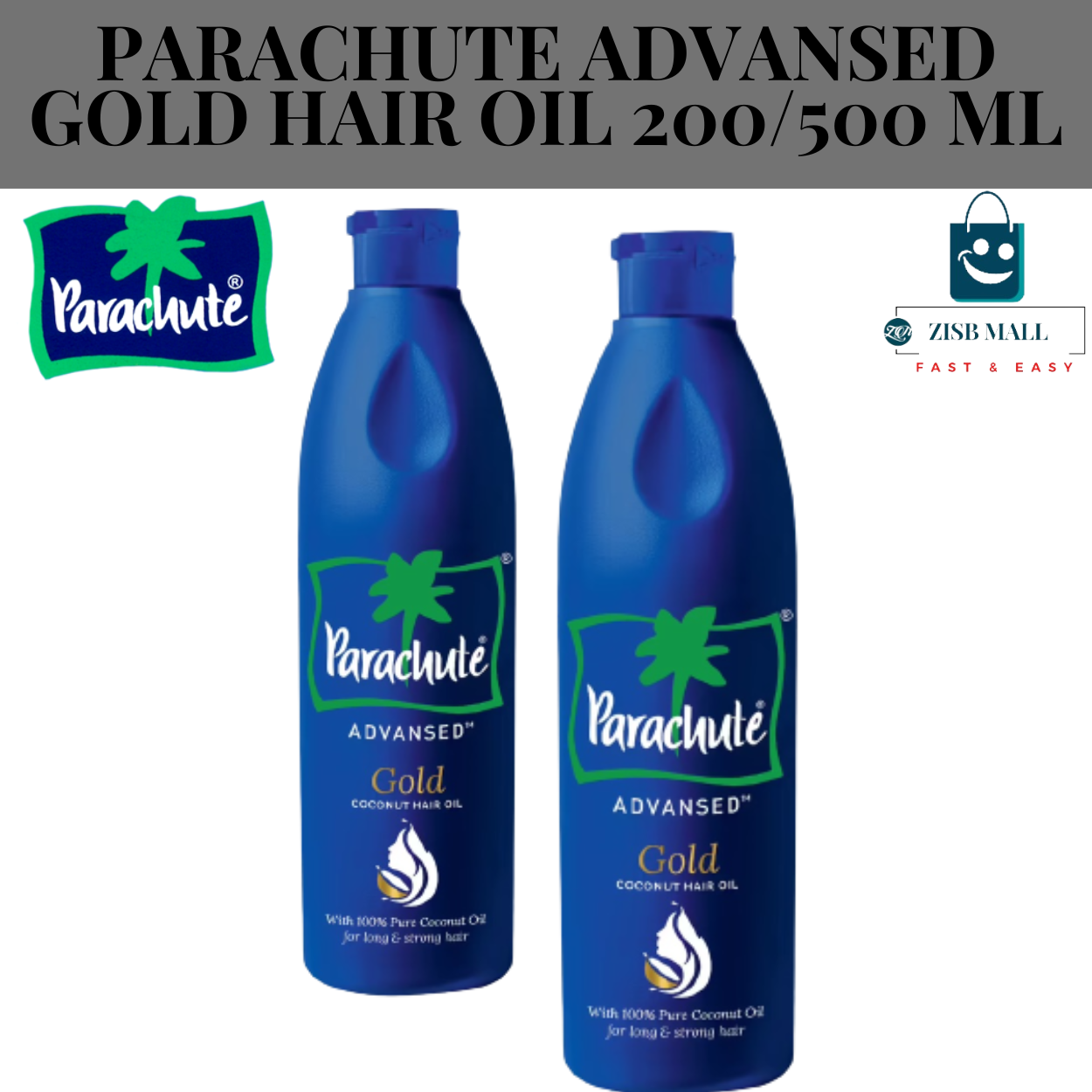 PARACHUTE GOLD COCONUT HAIR OIL 200/500 ML | Lazada