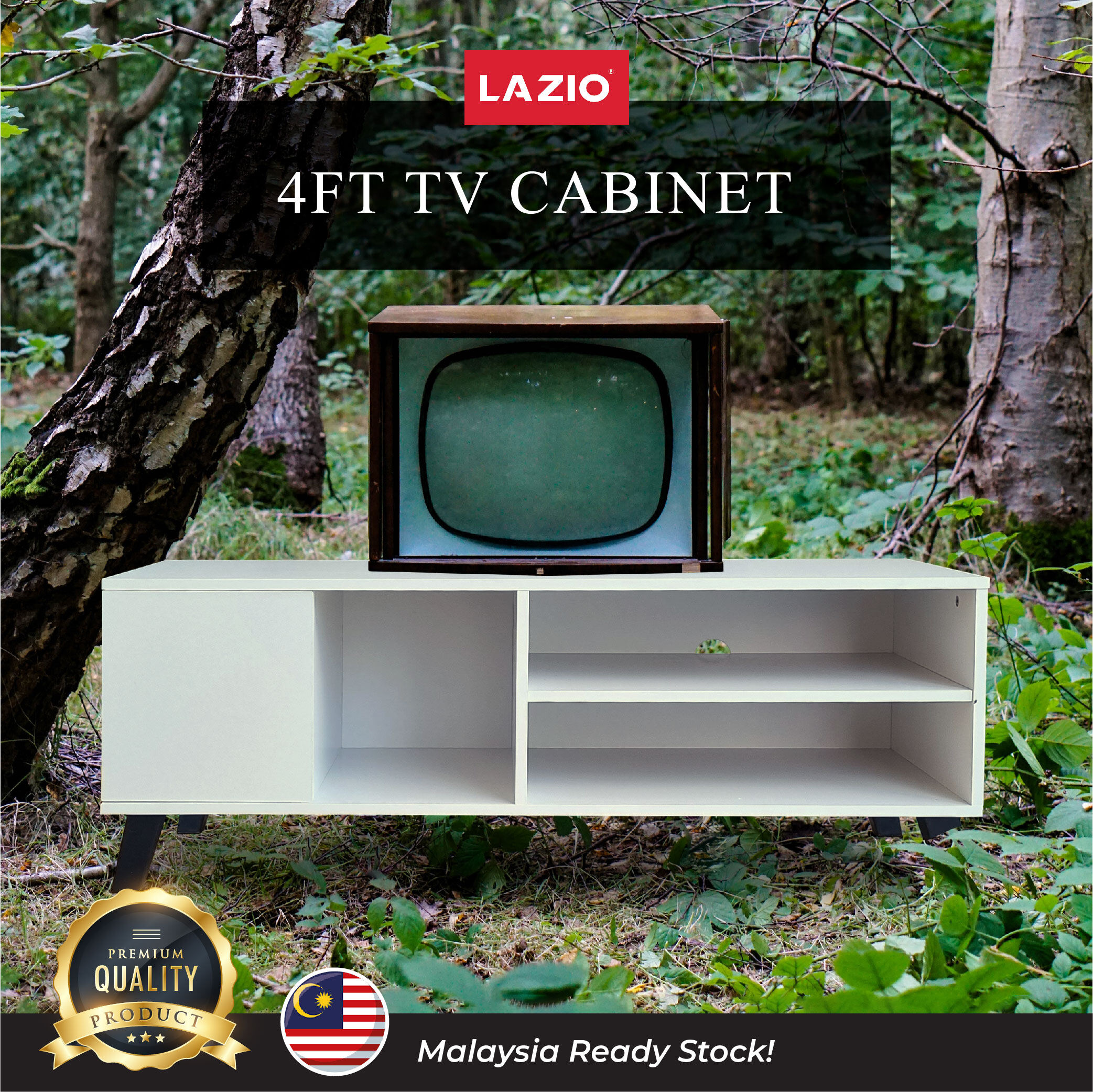 [READY STOCK] Parsons 4ft Studio Modern Minimalistic TV Cabinet ...