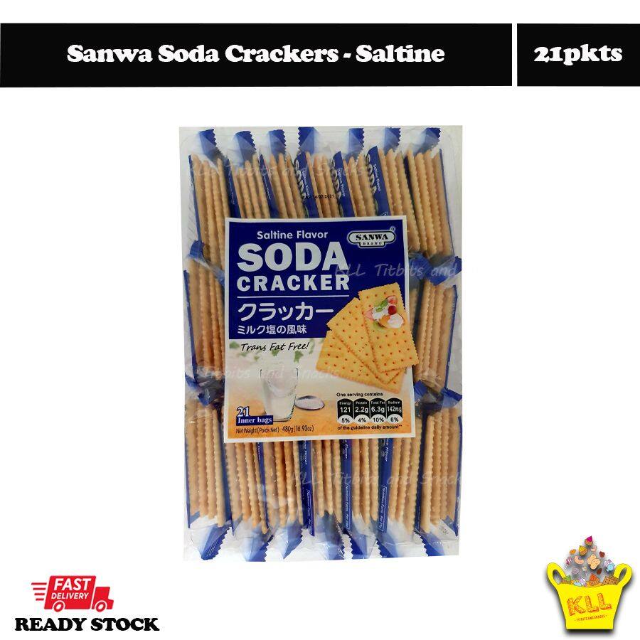Sanwa Soda Crackers (Saltine, Original, Sesame, Grain, Seaweed & Tomato ...