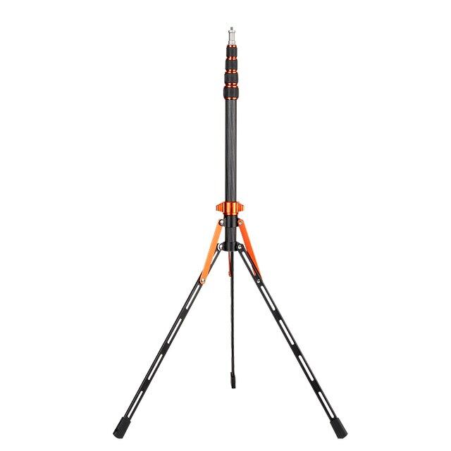 TRIOPO Carbon Fiber Bracket Camera Tripod Portable Light Stand for ...