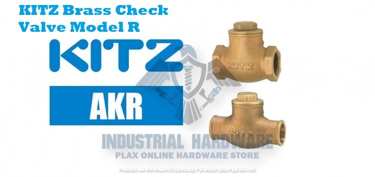 *ORIGINAL* KITZ Brass Check Valve Model R 200PSI (3/8" to 2") | Lazada