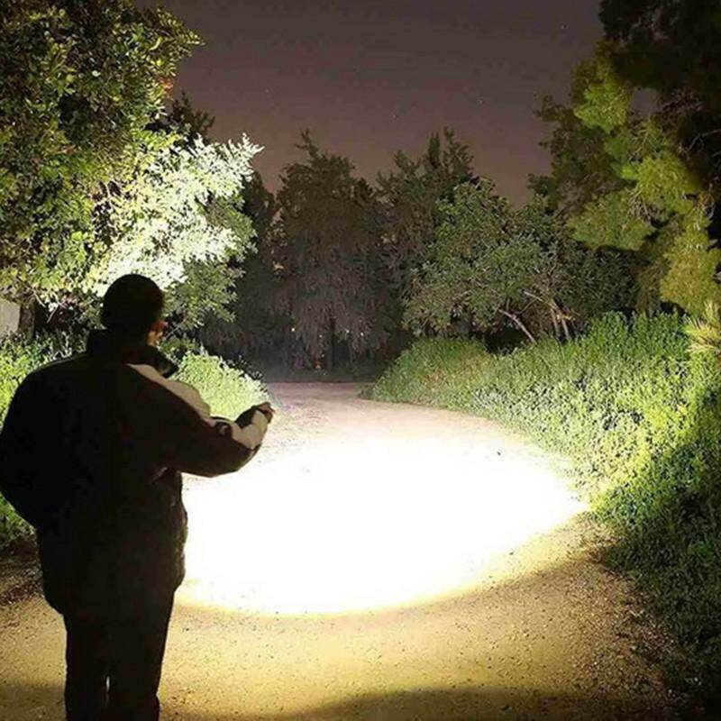 ROJ Handheld LED COB Flashlight USB Rechargable Flashlight Flexible ...