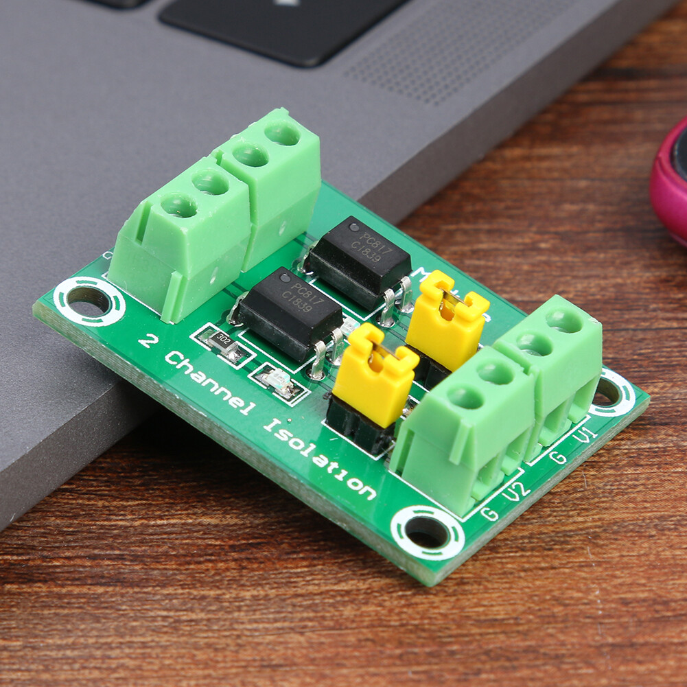 2 Way Voltage Converter Isolation Board Optocoupler Driver ...