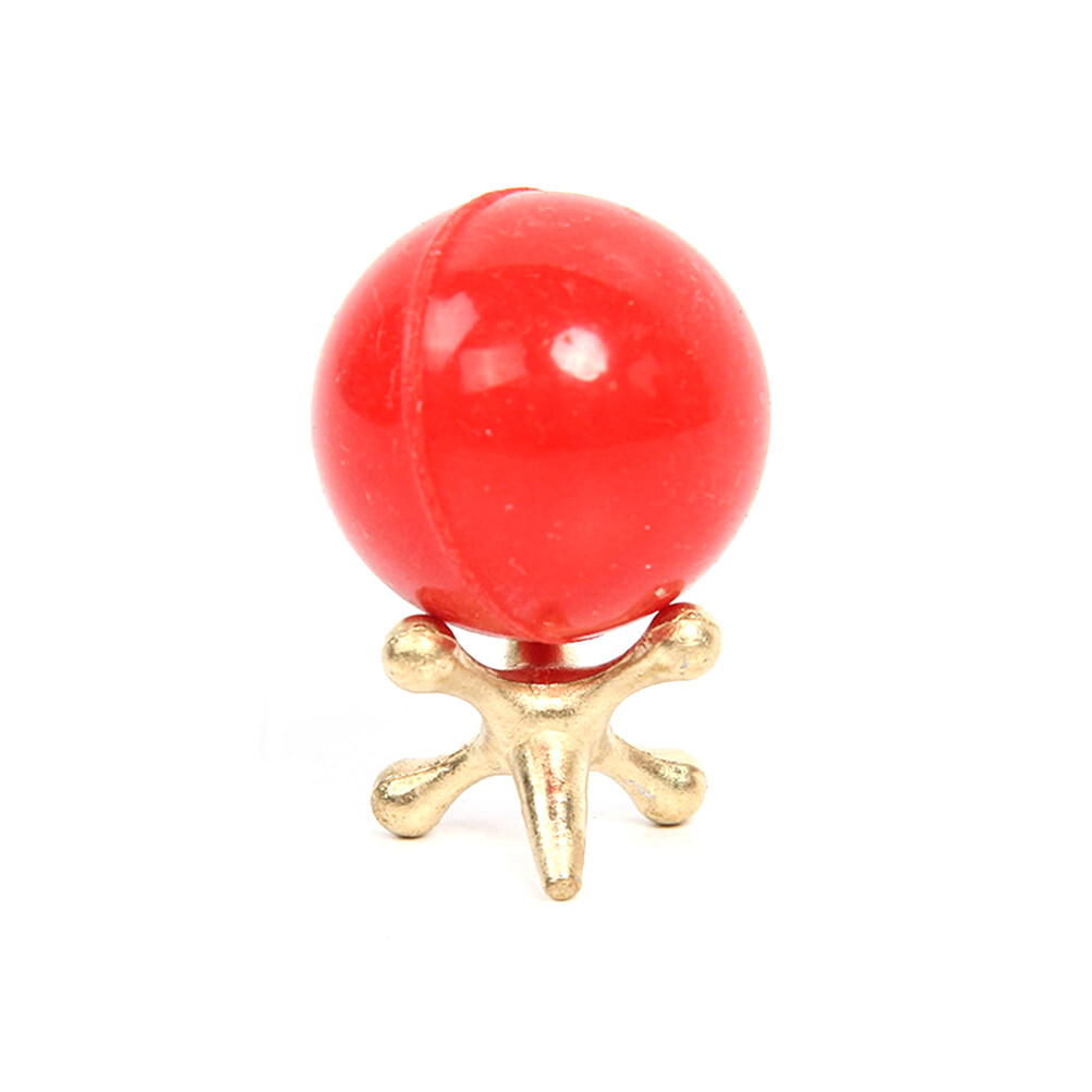 2 Sets Retro Metal Jacks and Ball Game with 2 Bouncy Balls Classic Game ...