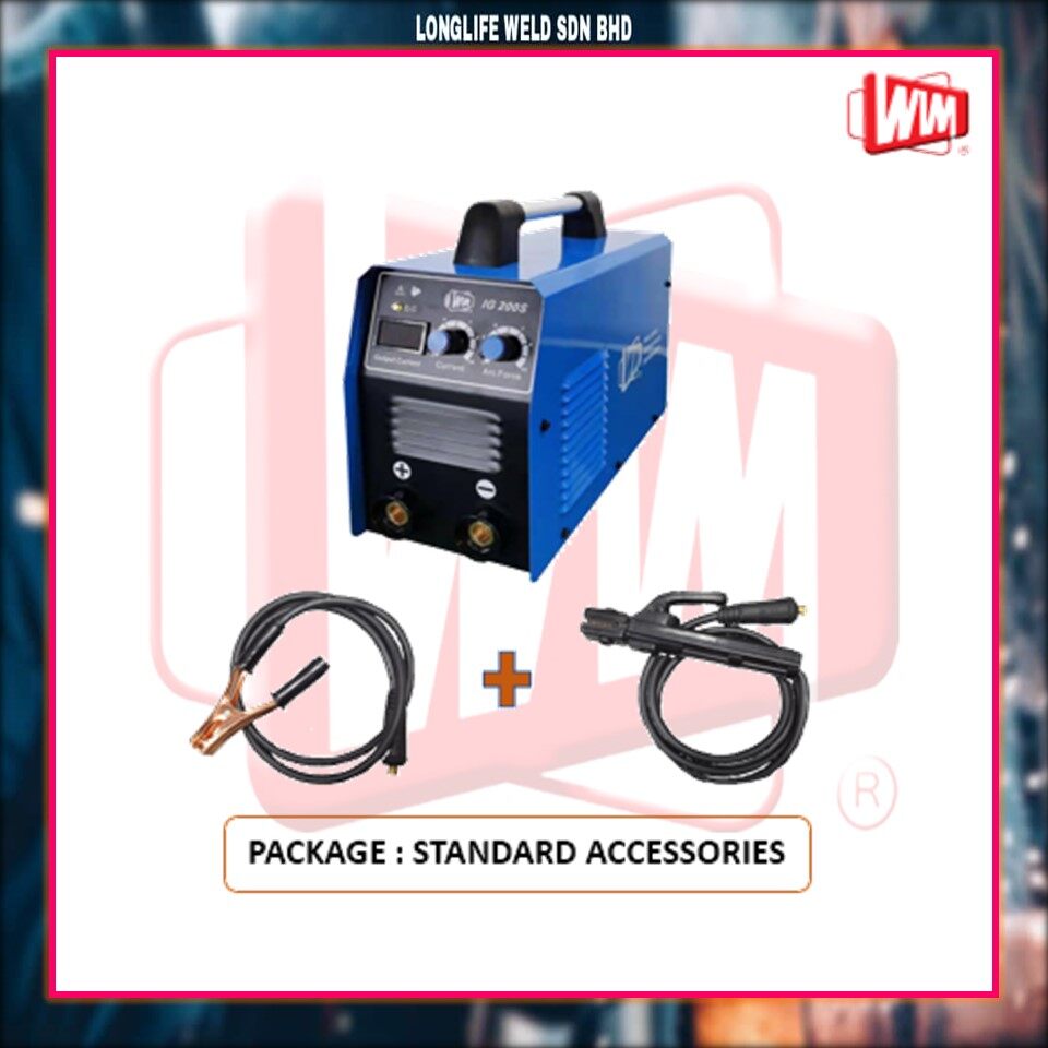 [SINGLE PHASE] WIM SMAW/MMA INVERTER IG 200S WELDING MACHINE | Lazada