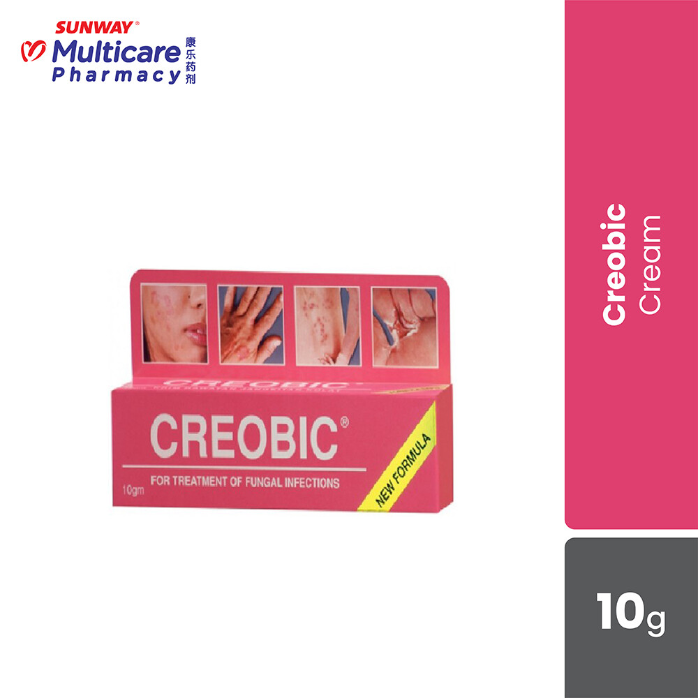 Sunway Pharmacy Creobic Cream [10g] | Lazada