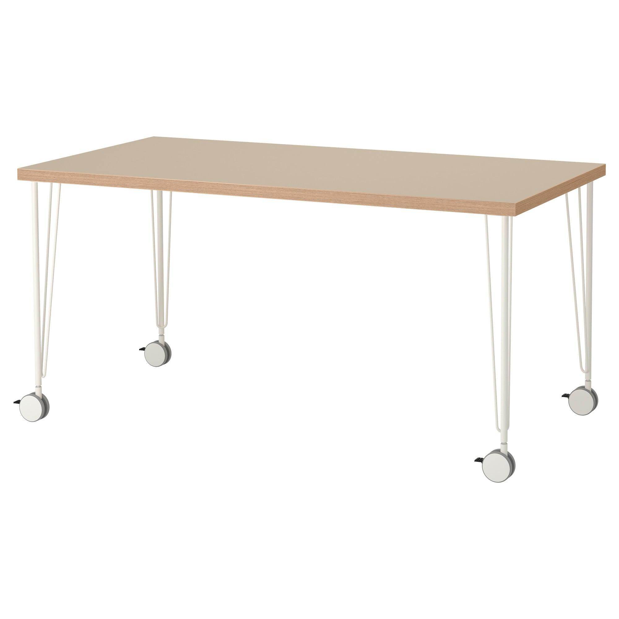 [Best Deal !!] Table, beige, white, 150x75 cm - JO&JAM - ThaiPick