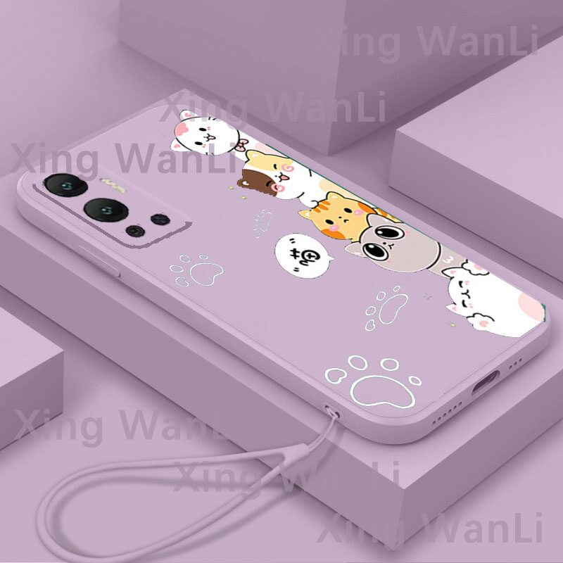 Casing Infinix HOT 12 Phone Case Soft Liquid Smooth Protective Bumper ...