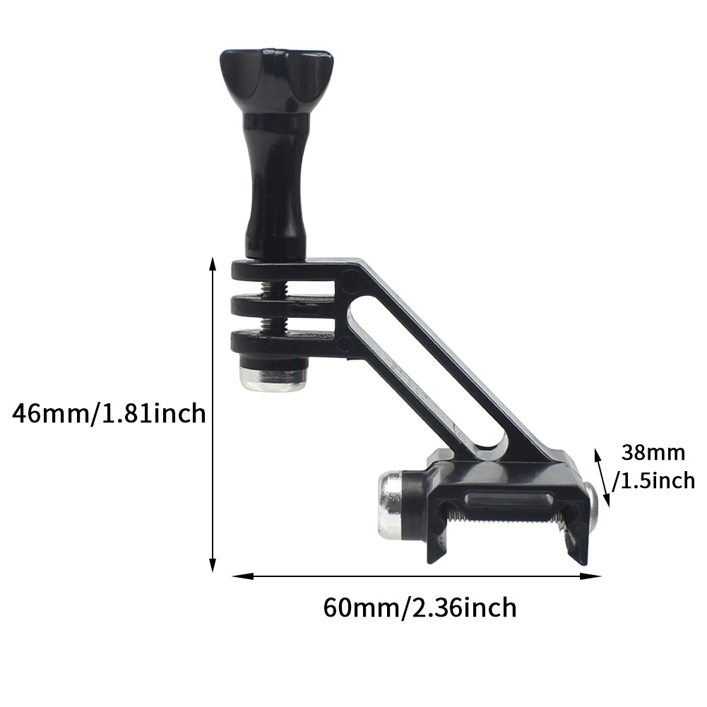 Clamp Action Camera Mount Picatinny Rail Universal Side Adapter ...