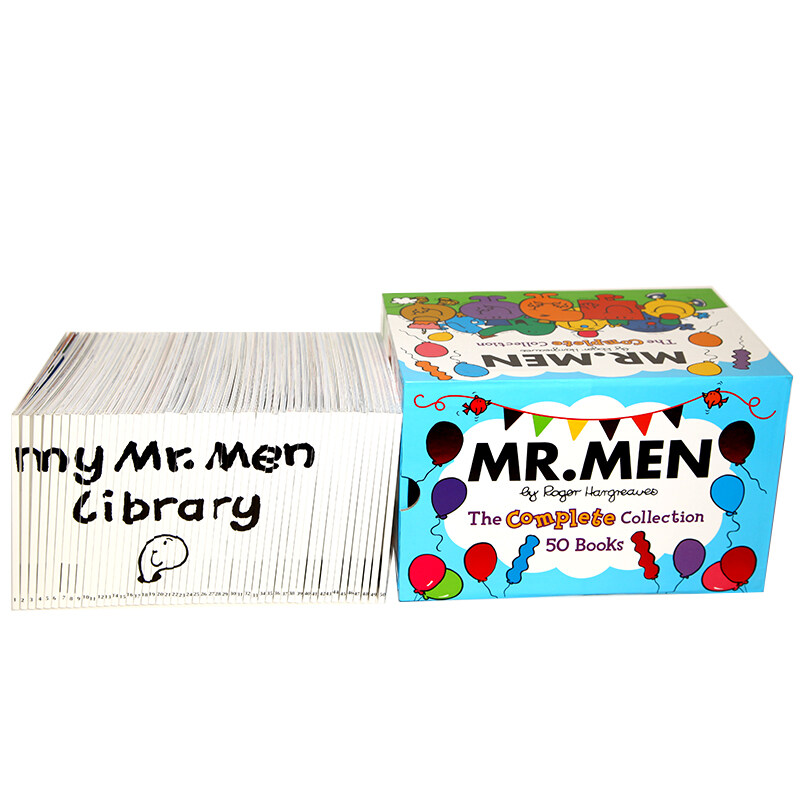 Mr Men: The Complete Collection Box Set (50 Books) - Shen Zhen Fan ...