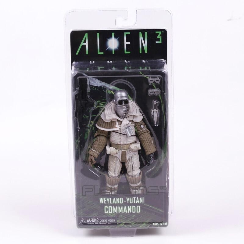 NECA ALIEN 3 Ellen Ripley สุนัข Weyland Yutani หน่วยคอมมานโด PVC ตุ๊กตา ...