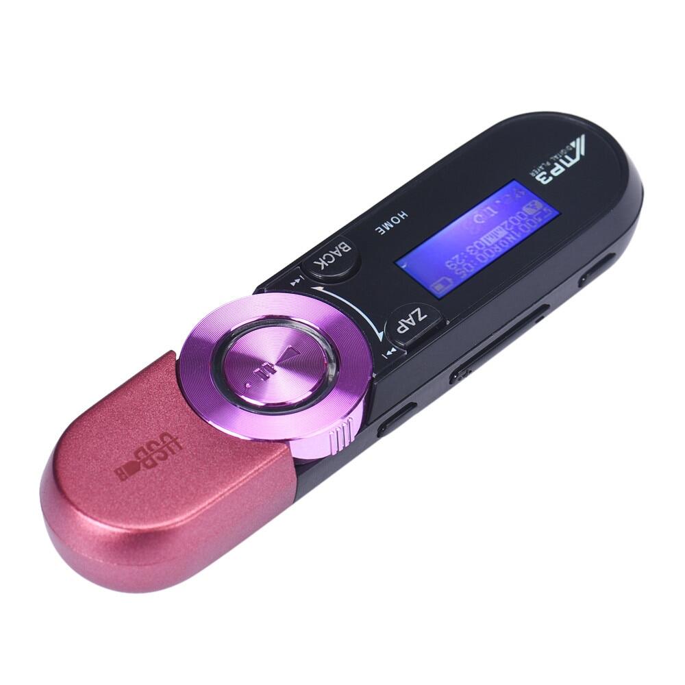 Portable Walkman Mini USB Flash MP3 Player LCD Screen Support Flash ...