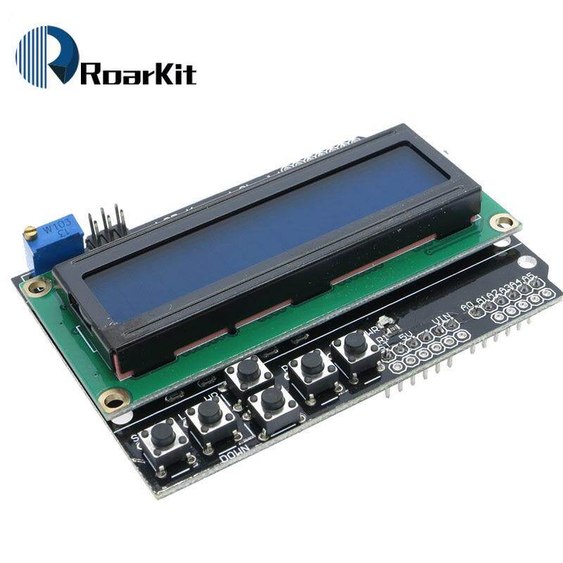 Lcd Keypad Shield Lcd 1602 Character Lcd Input And Output Expansion ...