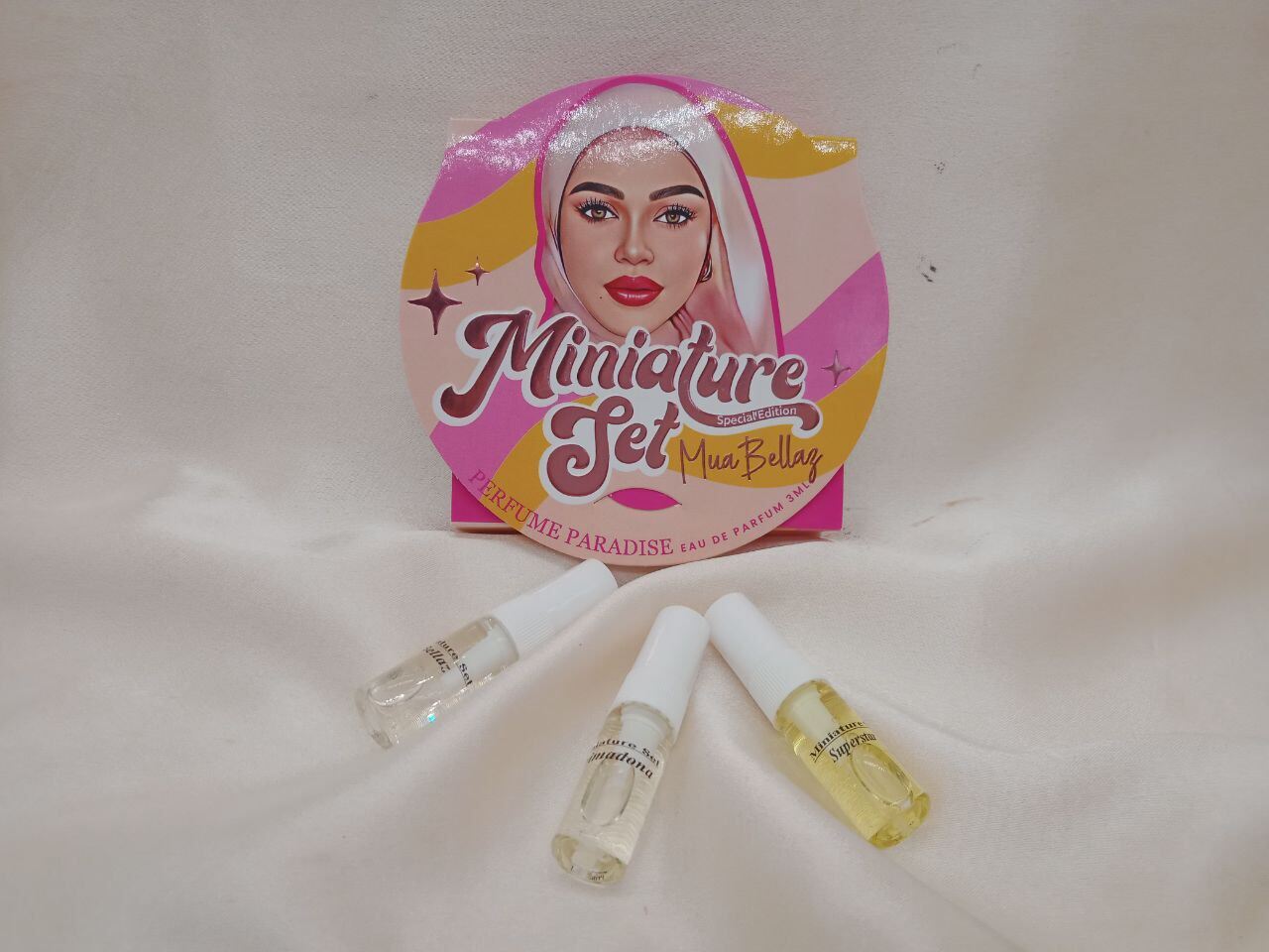 MUA BELLAZ MINIATURE SET PERFUME 3 IN 1 PERFUME PARADISE - 3ML EAU DE ...