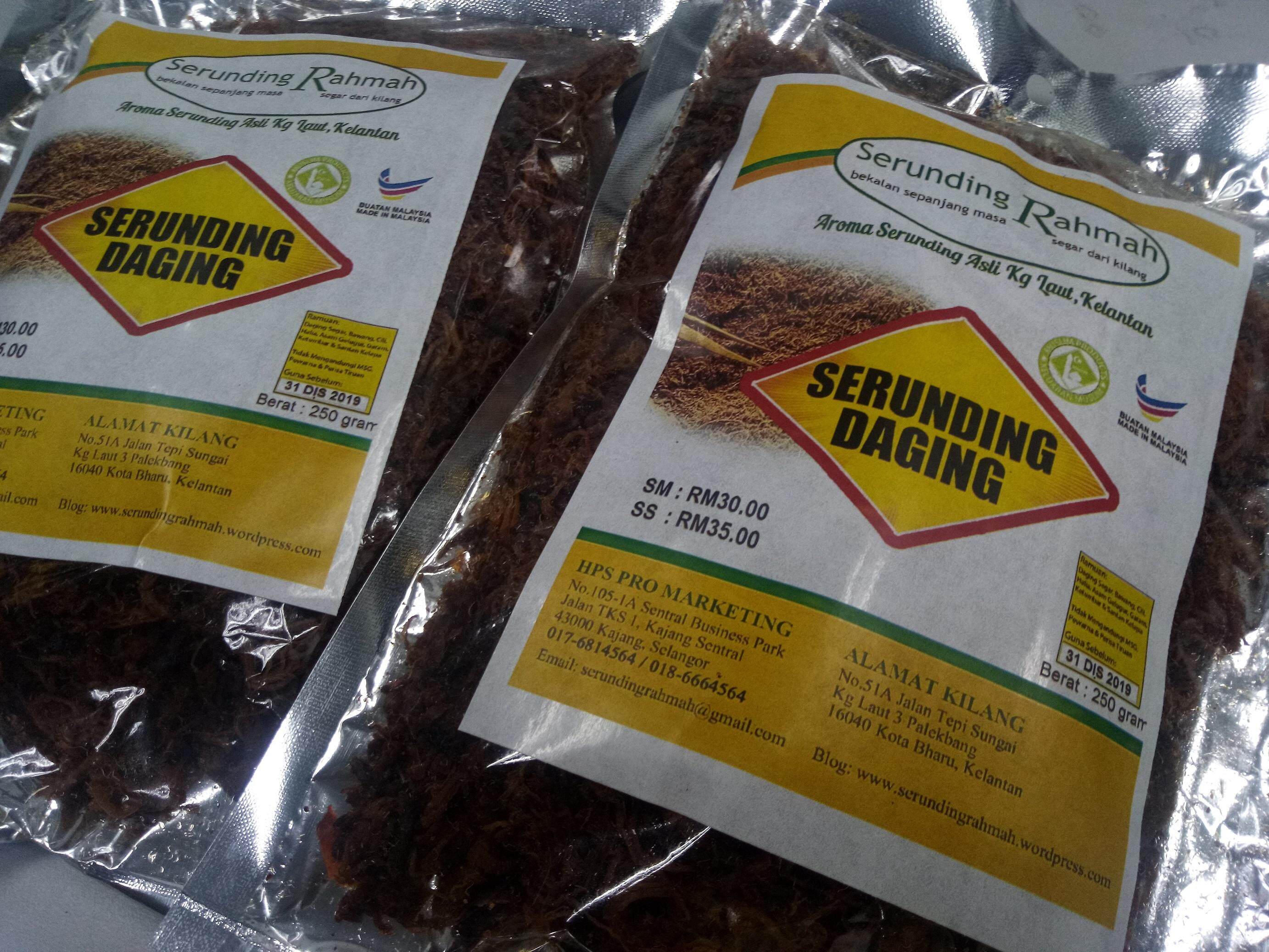 Serunding Daging 250 Gram x 2 Paket | Lazada