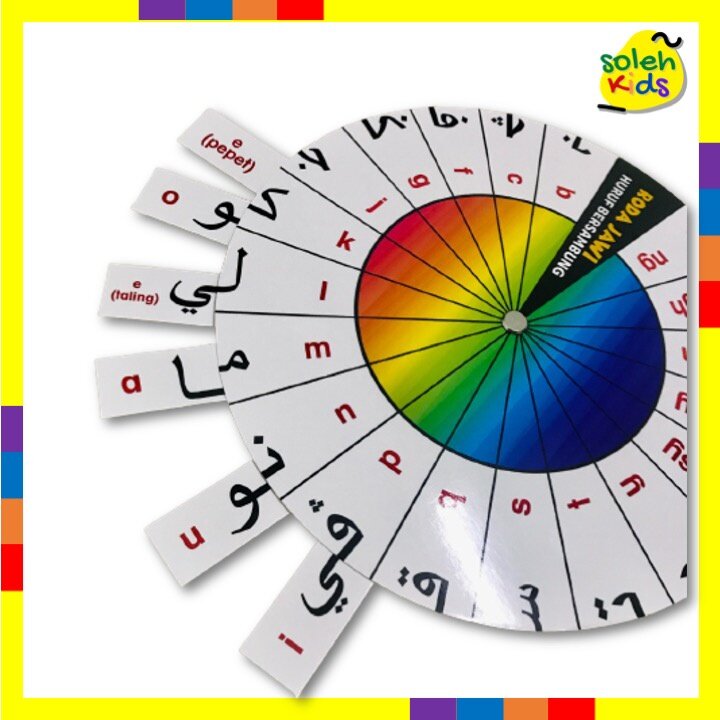 Roda Jawi Kaedah Mudah Belajar Jawi Viral | Lazada