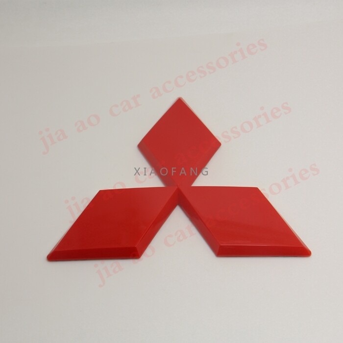 LAIFU RED LOGO EMBLEM FOR MITSUBISHI PAJERO SPORT L200 TRITON | Lazada PH