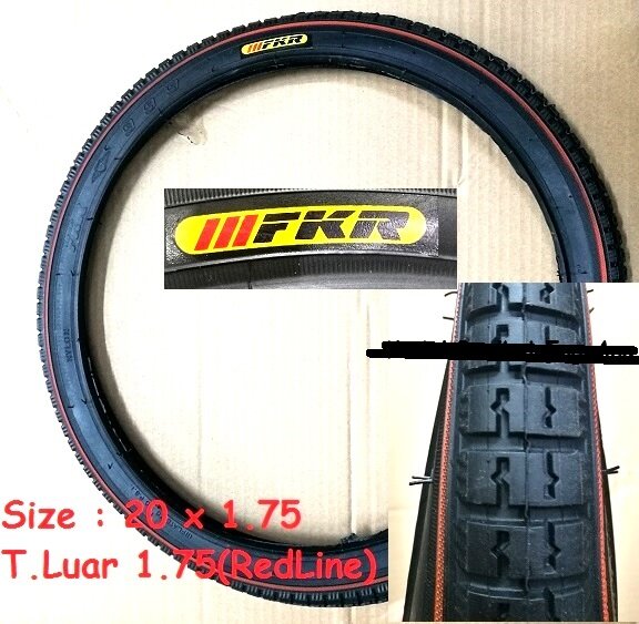 20" x 2.125,20x2.25 Tayar luar dan dalam basikal BMX dan lajak , tayar ...