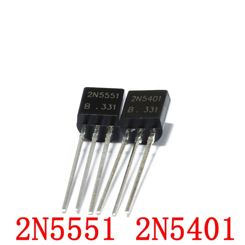 50pcs Original Transistor 2N5401 2N5551 5401 5551 NPN PNP TO-92 | Lazada PH