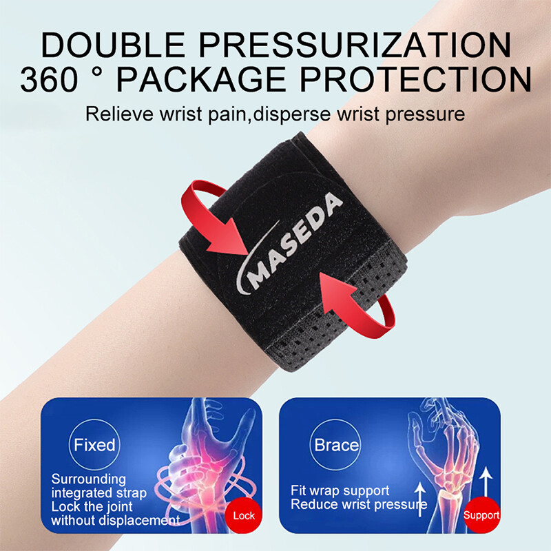 Yoomee 1 cái Băng quấn cổ tay hỗ trợ nén cổ tay băng đeo cổ tay điều ...