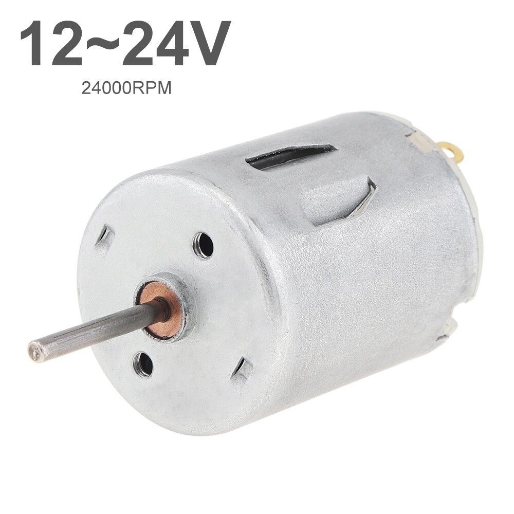 R280 DC Motor 12-24V 24000RPM High Speed Micro Motor For DIY Toys Mini ...