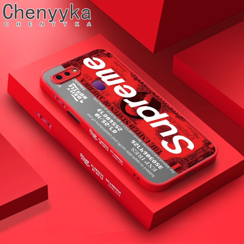 Chenyyka เคสสำหรับ Oppo F9 F9 Pro A7x เคสแฟชั่นทันสมัยแบบมีขอบด้านข้าง