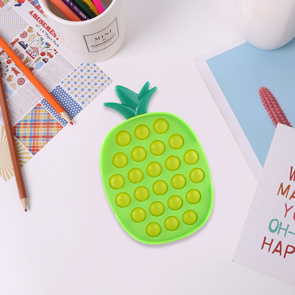 Dimple Fidget Toy Kid Fingertip Pineapple Sensory Bubble Relief Stress ...