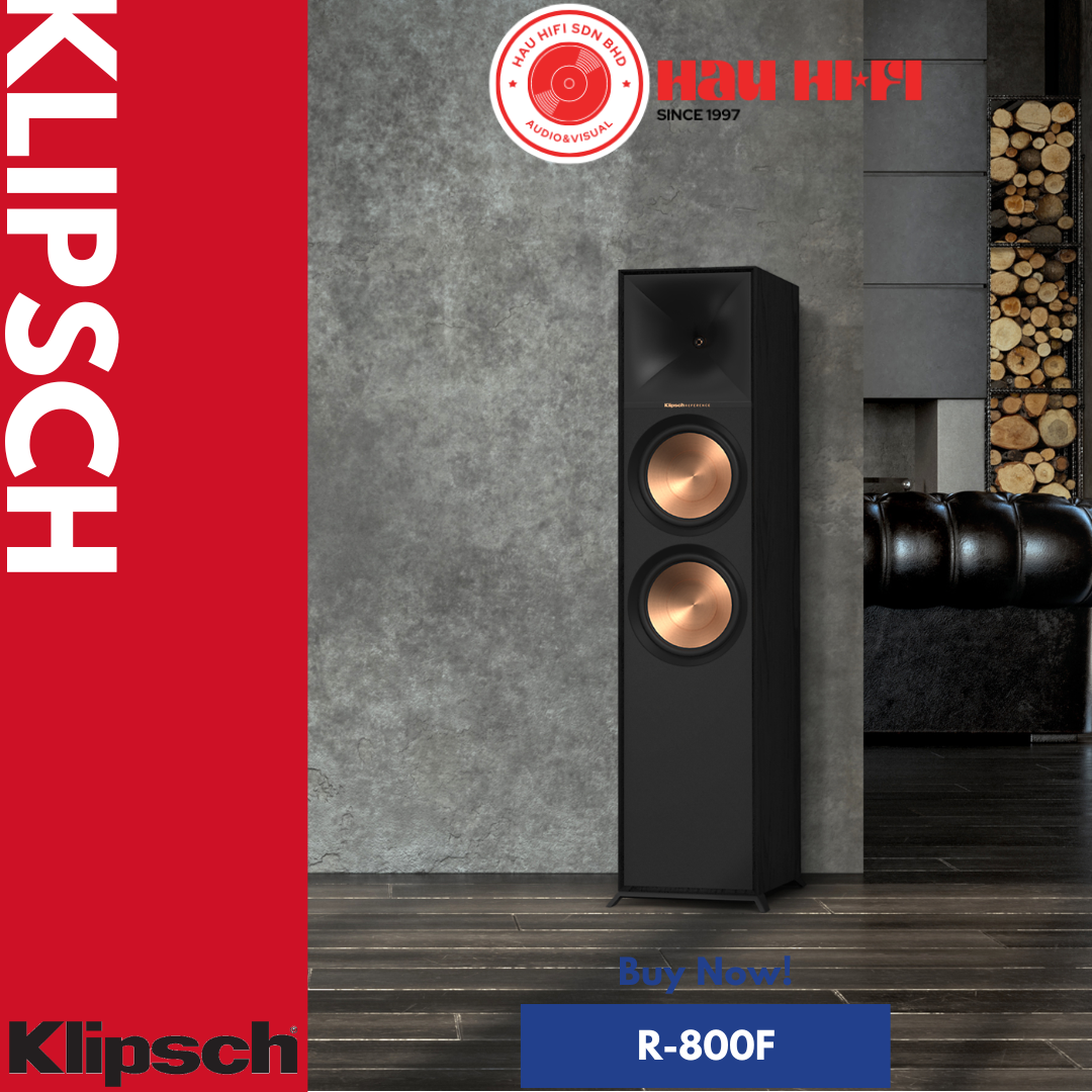 Klipsch R-800F Floorstanding Speaker | Lazada