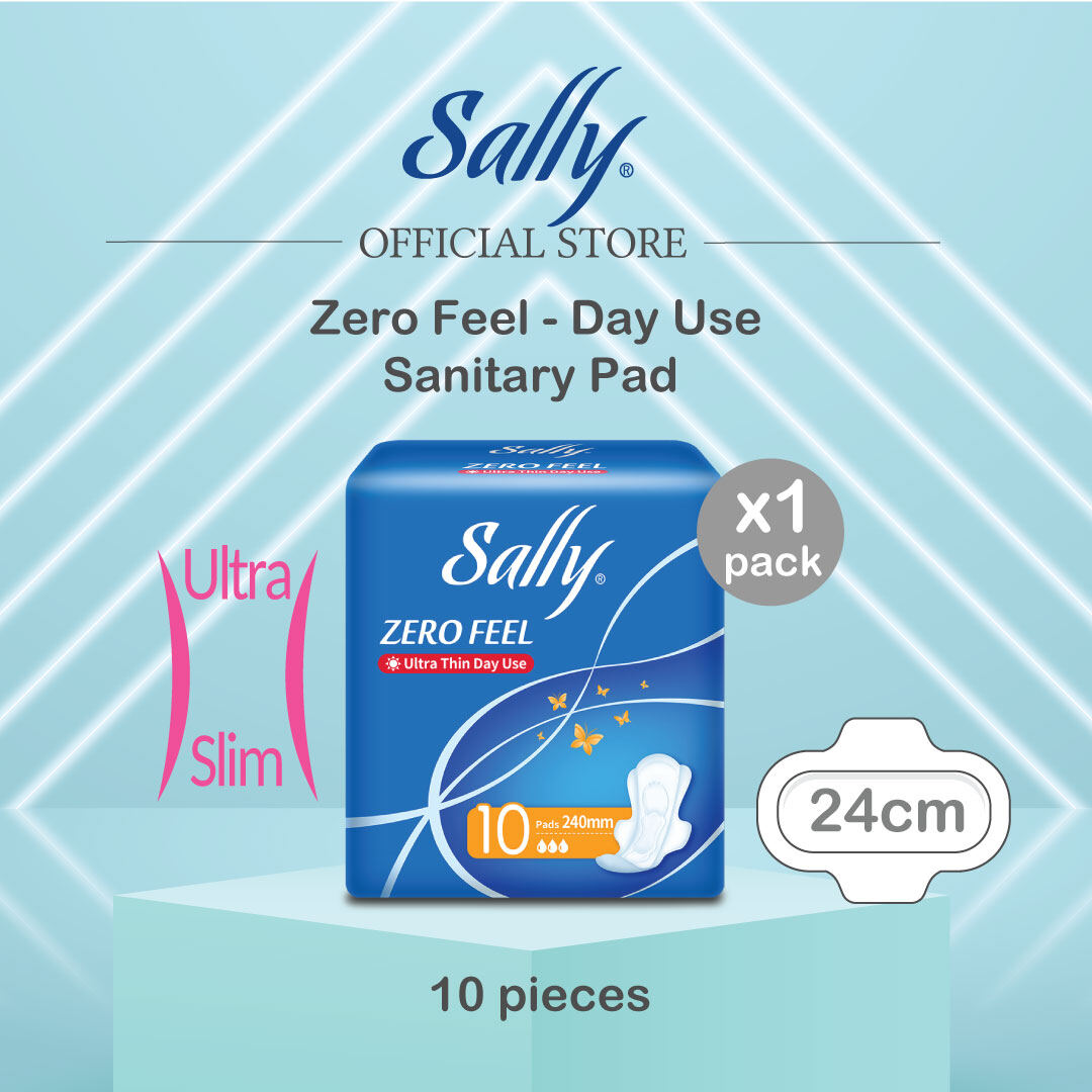 Sally | Sanitary Pad | Zero Feel - Day Use(24cm)1pack | Lazada
