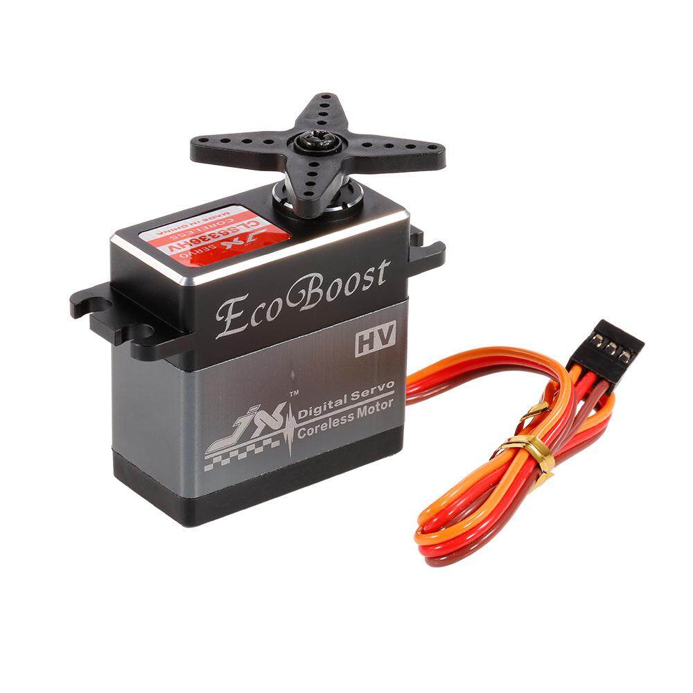 JX CLS6336HV 6.0V-7.4V 0.11sec/60° Digital Metal Gear Coreless Motor Servo 35.6kg Torque ...