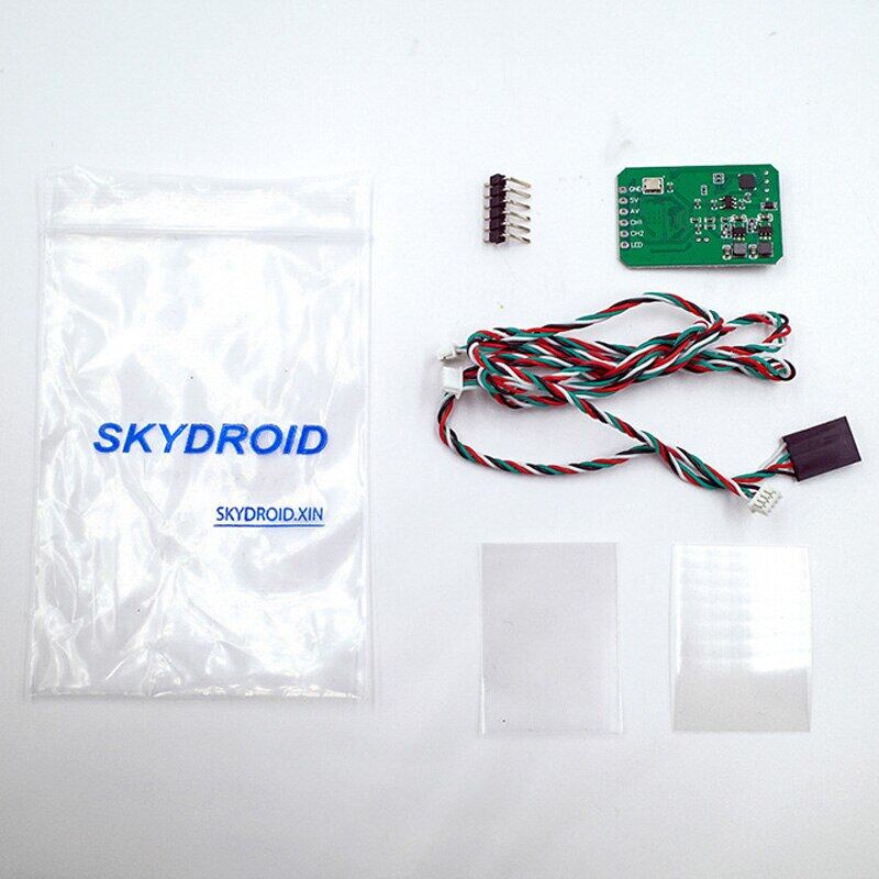 บอร์ดสวิตช์กล้อง Skydroid/ฟังก์ชั่นการแปลง AV สำหรับเครื่องส่งสัญญาณวิทยุ Skydroid T12 / T10 ...