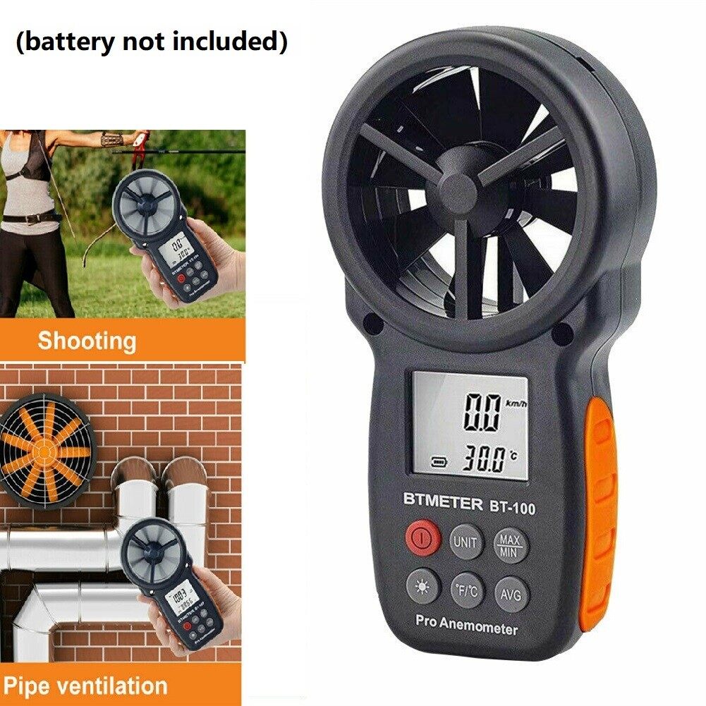 Wind Speed WT87A Digital Anemometer Indoor/outdoor Detection Instrument ...