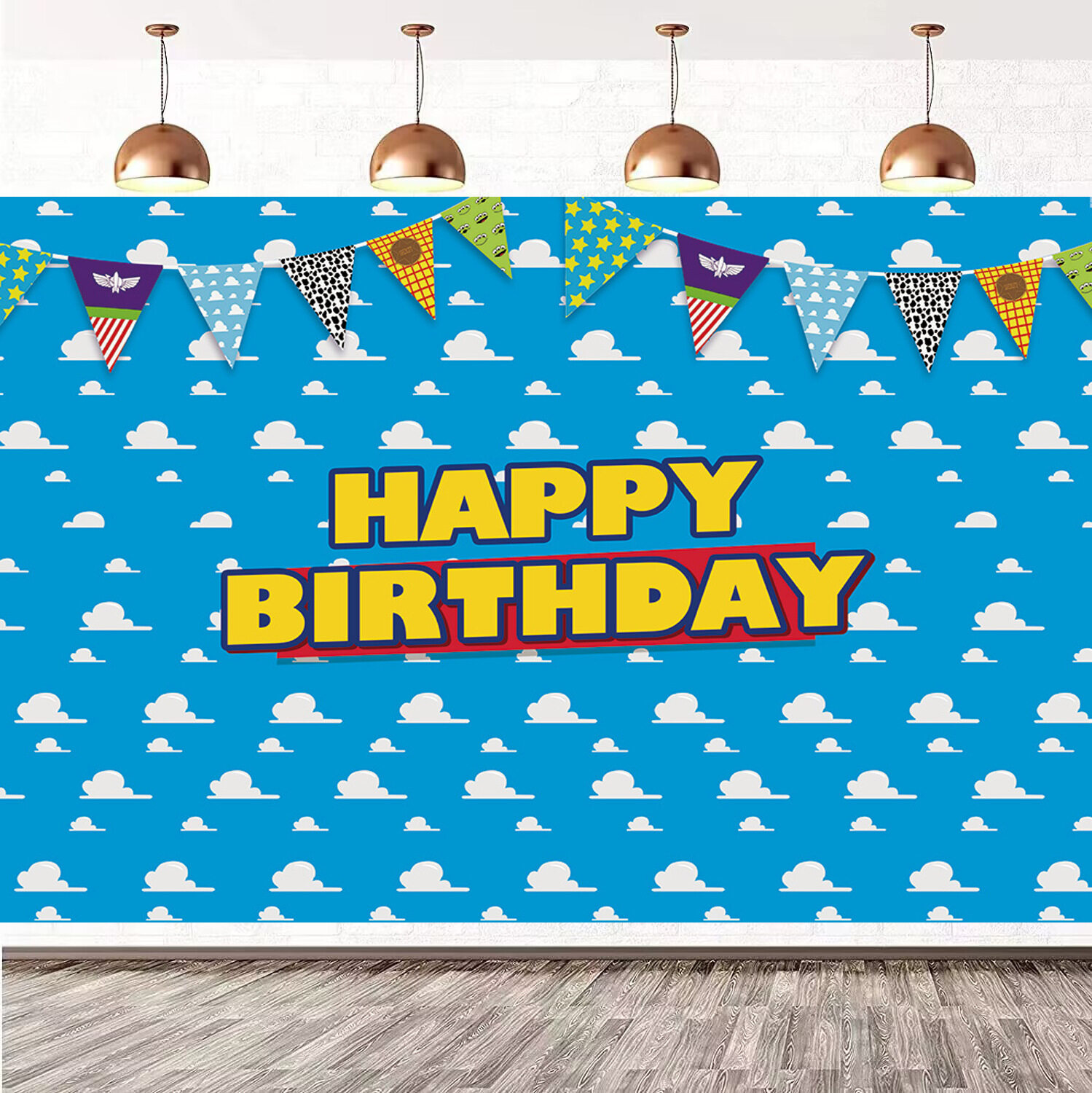 5x3ft Toy Story Photography Background for Birthday Photo Party ...
