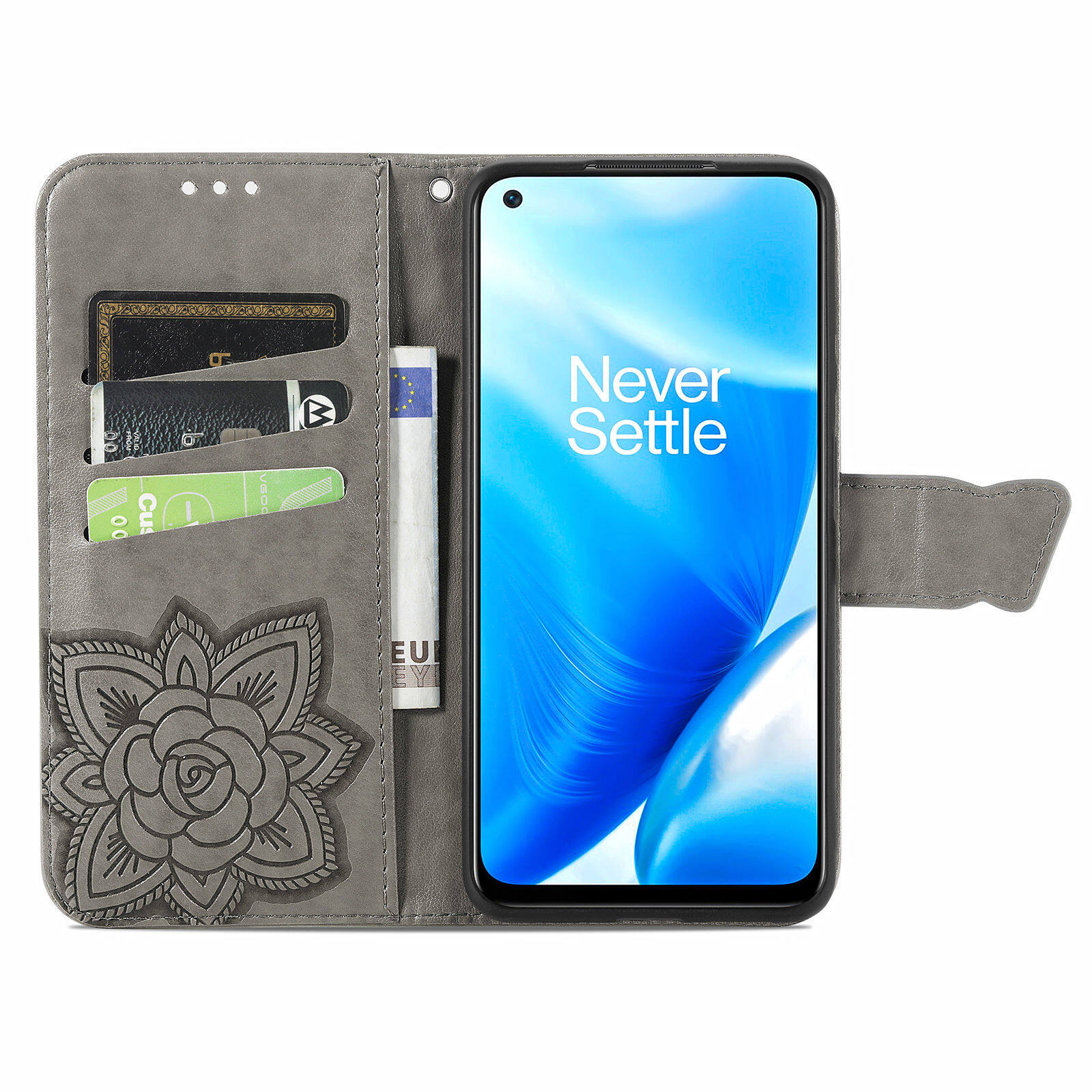 Case for OnePlus Nord N10 (5G) / N100 / N200 (5G), Butterfly Embossed ...