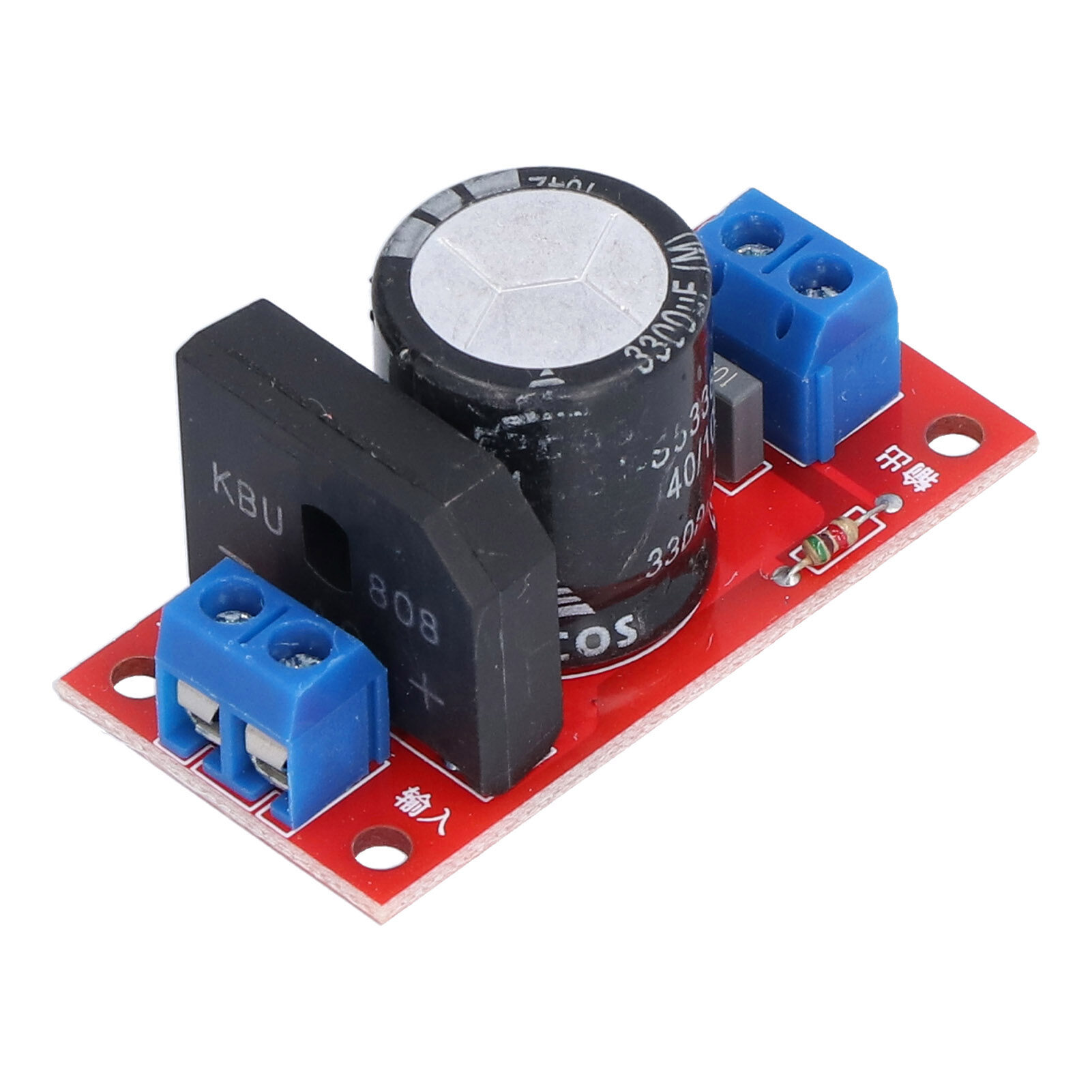 Rectifier Filter Power Board 8A AC to DC Electrical Accessory with Red ...