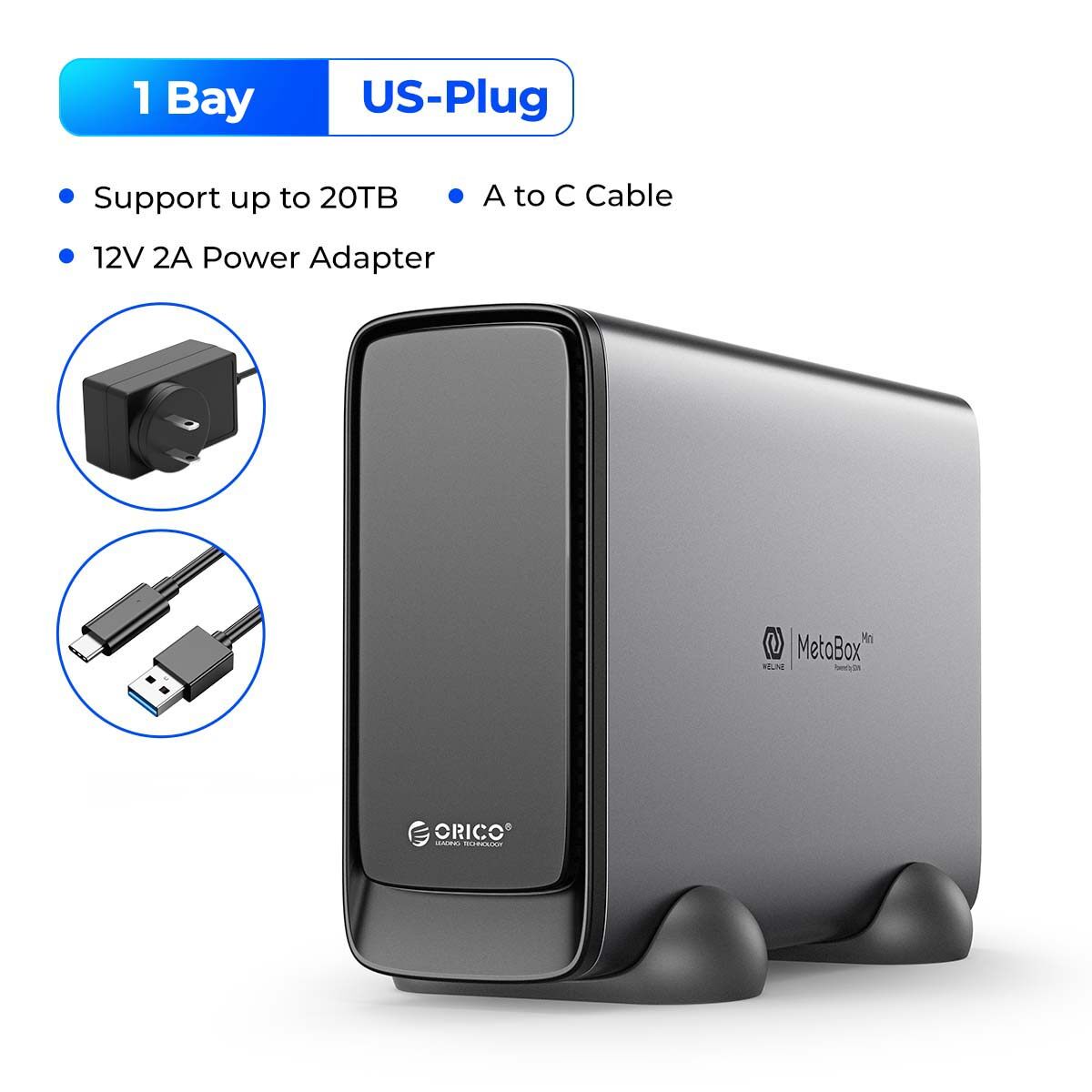 ORICO MetaBox Mini Personal Storage Type-C Network Attached Storage ... ORICO MetaBox Mini Personal Storage Type-C Network Attached Storage ...