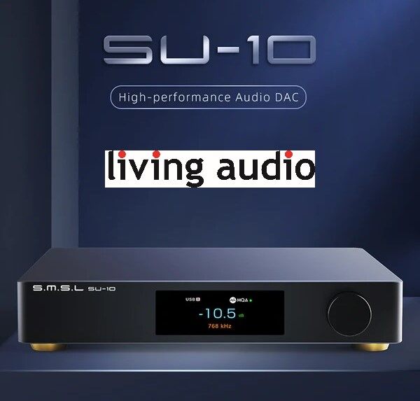 SMSL SU-10 DAC Dual ES9038PRO Decoder support MQA-CD DSD512 with Remote ...
