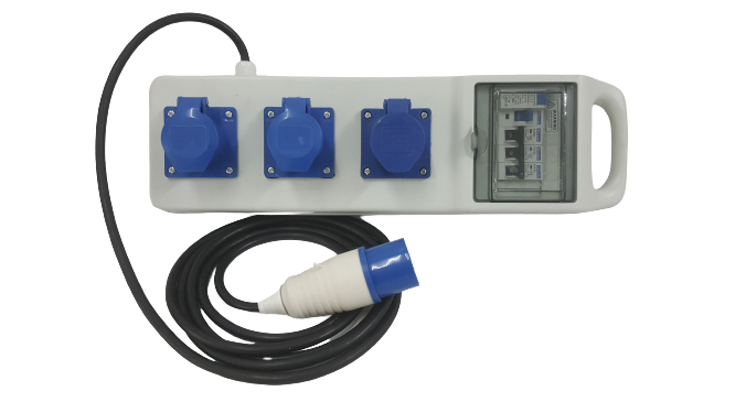 Flexible DB Box 16Amp 3 Pin 3 Way Socket | Lazada