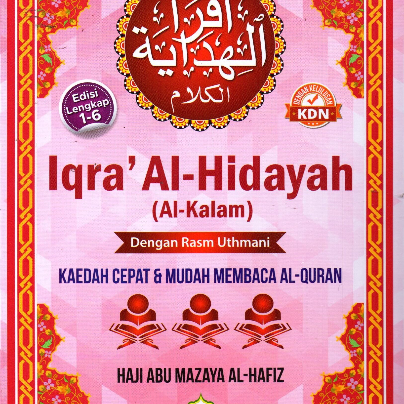 Iqra Al-Hidayah (Al-Kalam) Edisi Lengkap 1-6 | Lazada