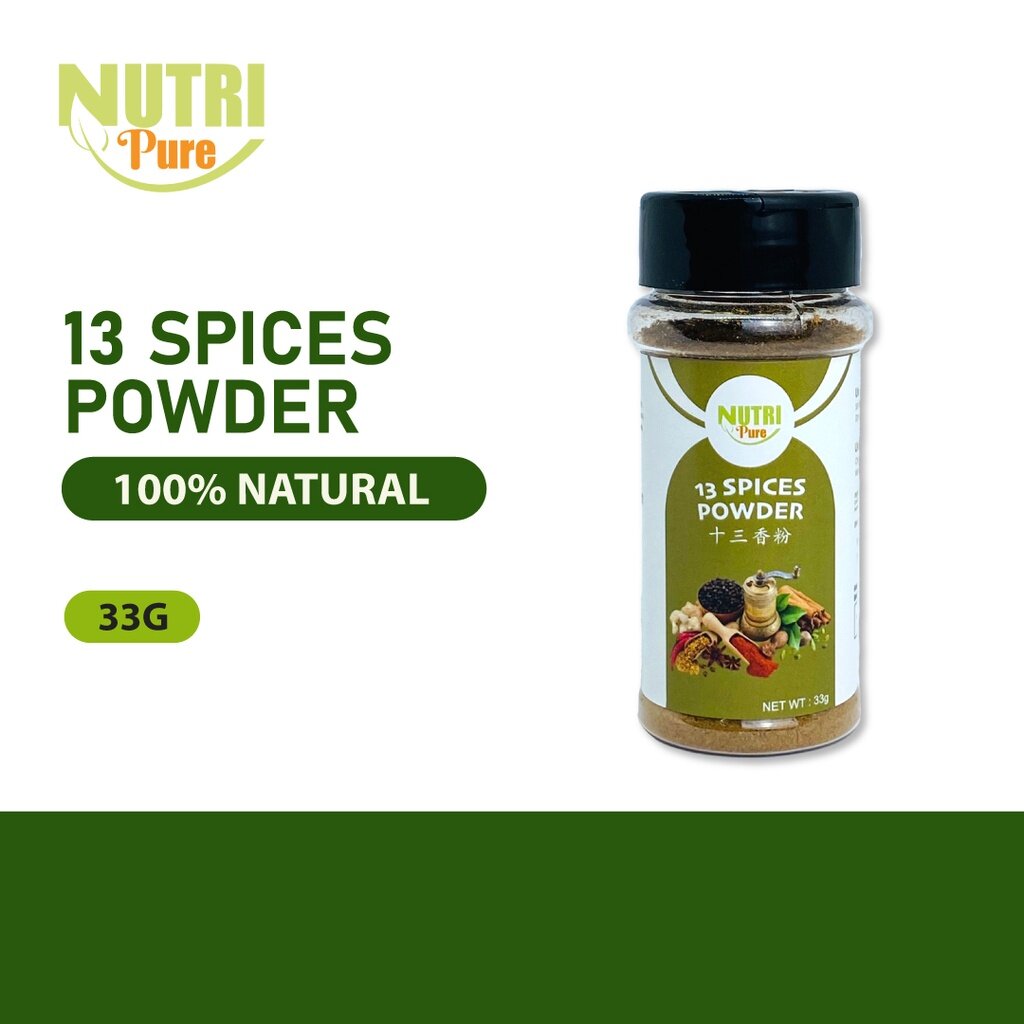 Nutri Pure 13 Spices Powder 33g | 十三香粉 | Lazada